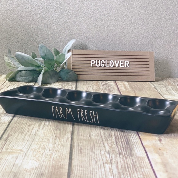 Rae Dunn | Accessories | Rae Dunn 2 Egg Tray Farm Fresh | Poshmark
